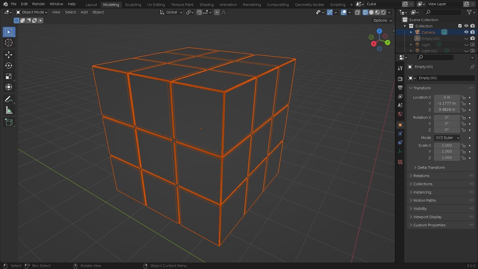 Realistic Rubik Cube free 3D model | CGTrader