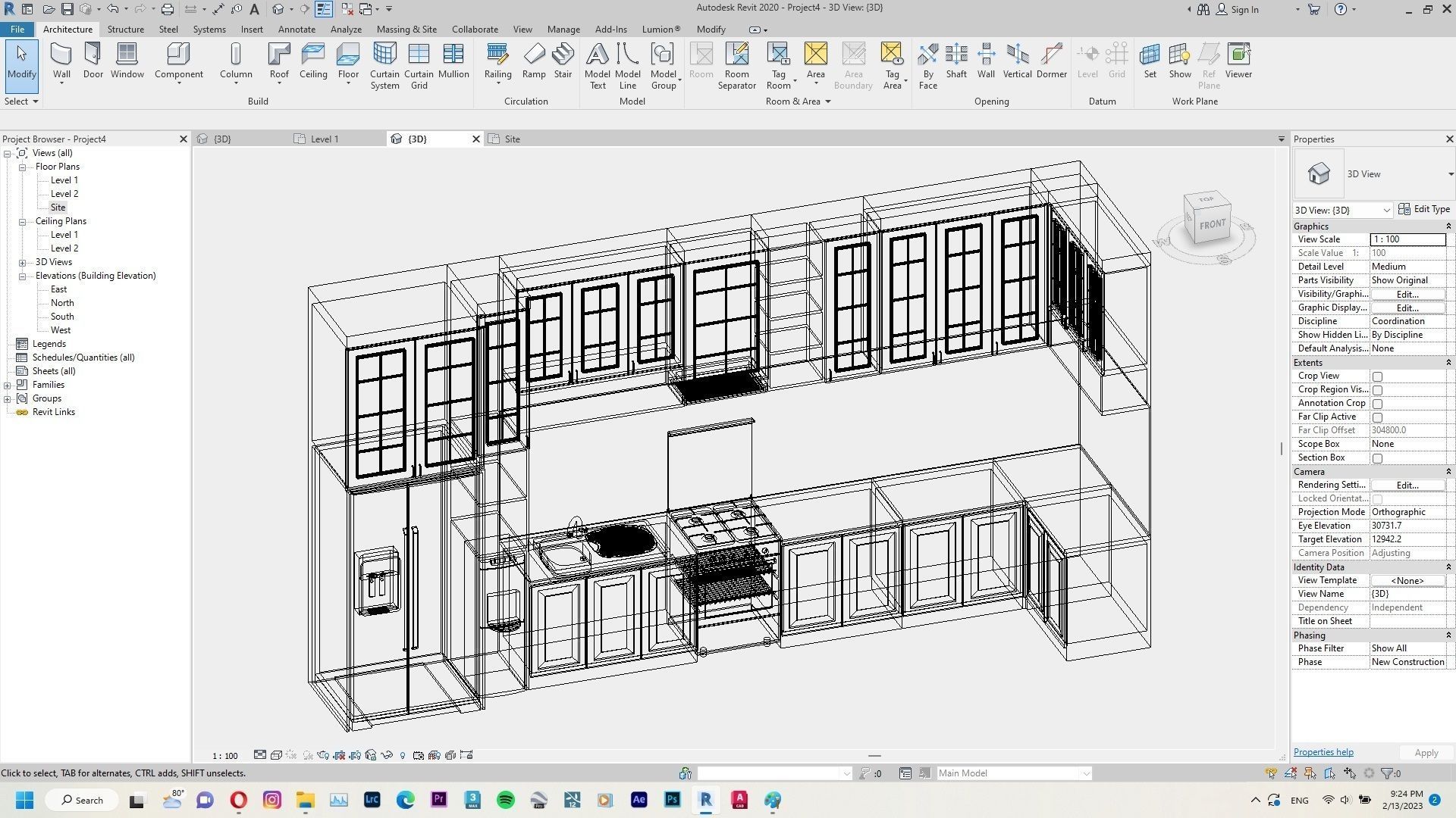 Kitchen Set Pack Revit Family Interior 3D model | CGTrader