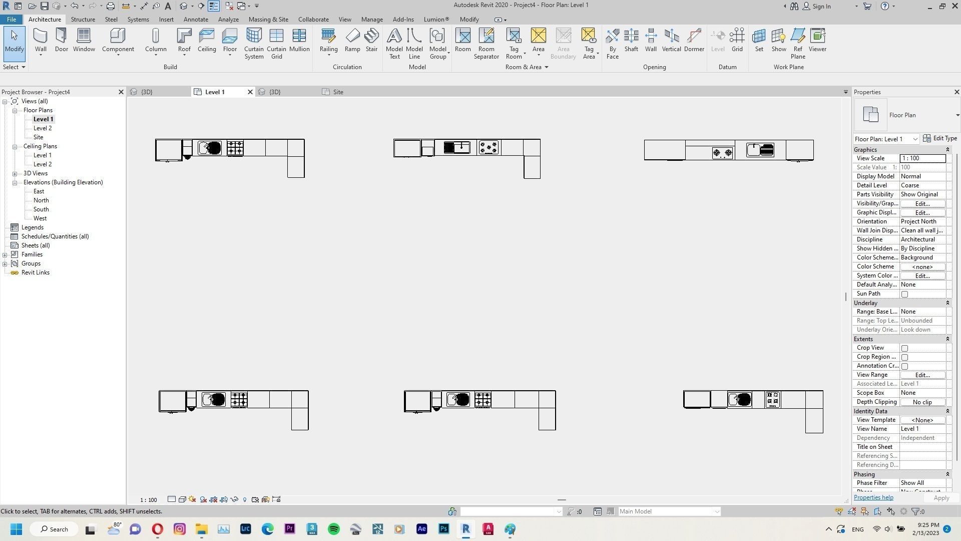 Kitchen Set Pack Revit Family Interior 3D model | CGTrader