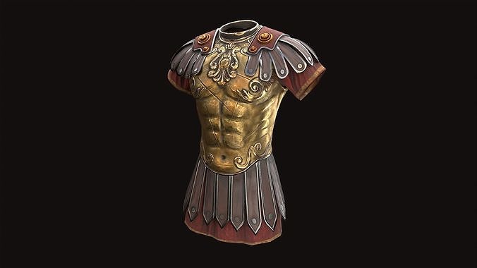 3D model Roman Armor VR / AR / low-poly | CGTrader