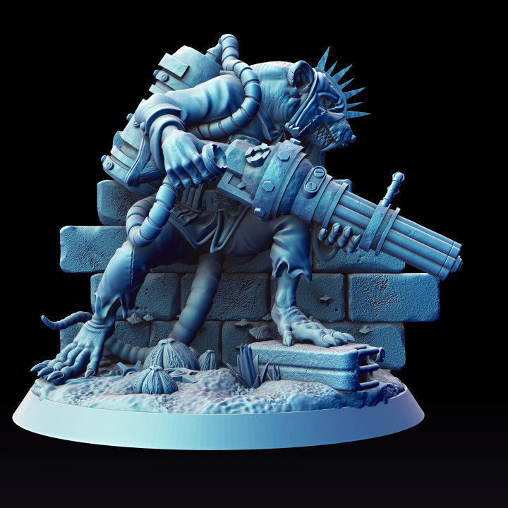 FANTASY WWII REICH RATMAN ALL IN PACK 3D model 3D printable | CGTrader