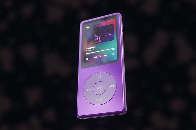 3D model iPod Music Player VR / AR / low-poly | CGTrader