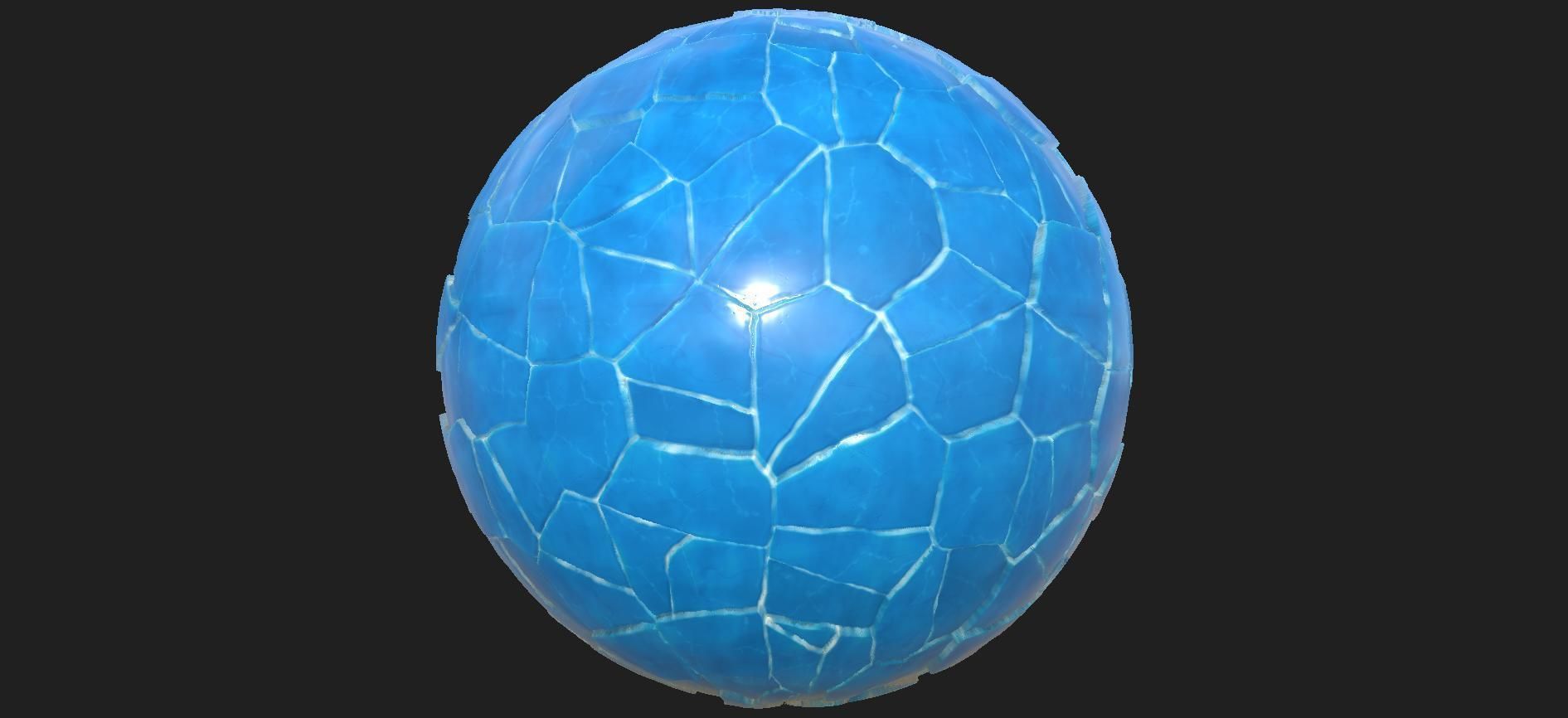 Stylized Seamless PBR Ice Texture Texture | CGTrader