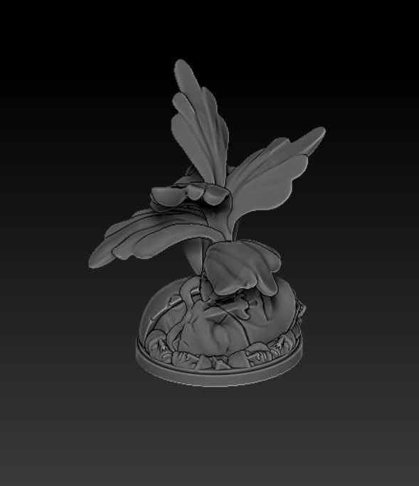 Acanthus Plant Bundle - Kingdom Death Monster 3D print terrain 3D model ...