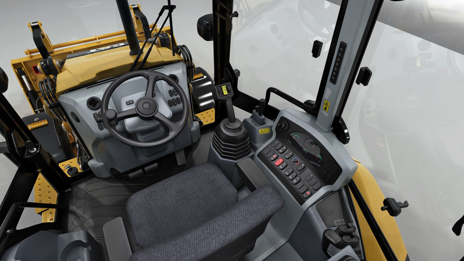 Backhoe Loader 3D model | CGTrader