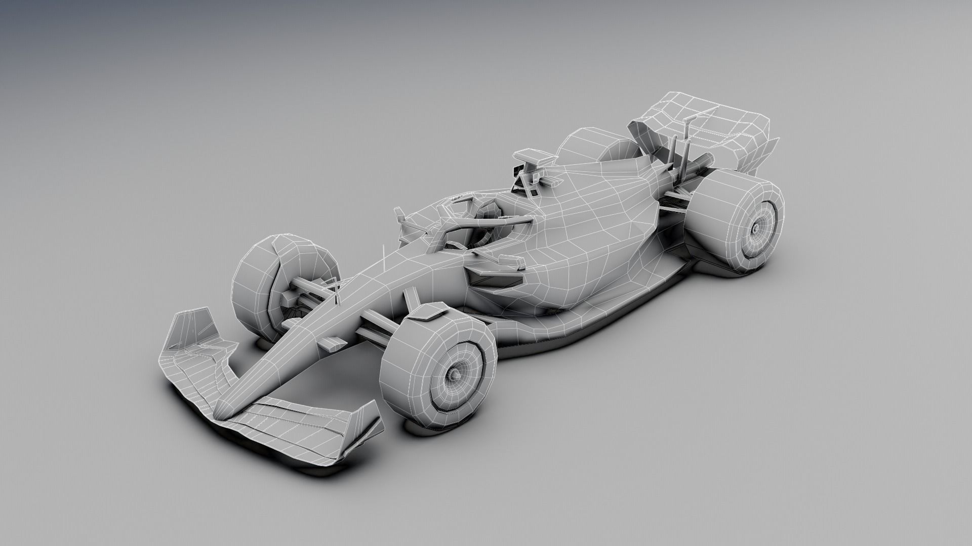 3D model Formula 1 Stock Car VR / AR / low-poly | CGTrader