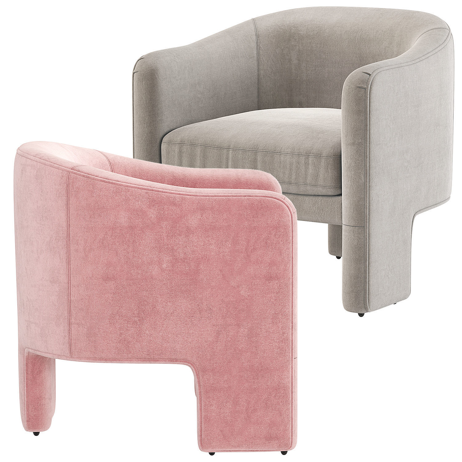 Sculpt Chair Collection | CGTrader