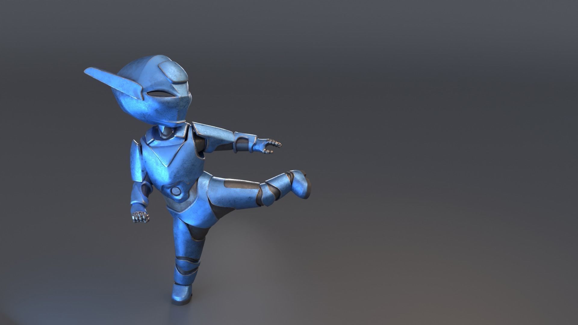 3D model Tiny Robot Rigged VR / AR / low-poly | CGTrader