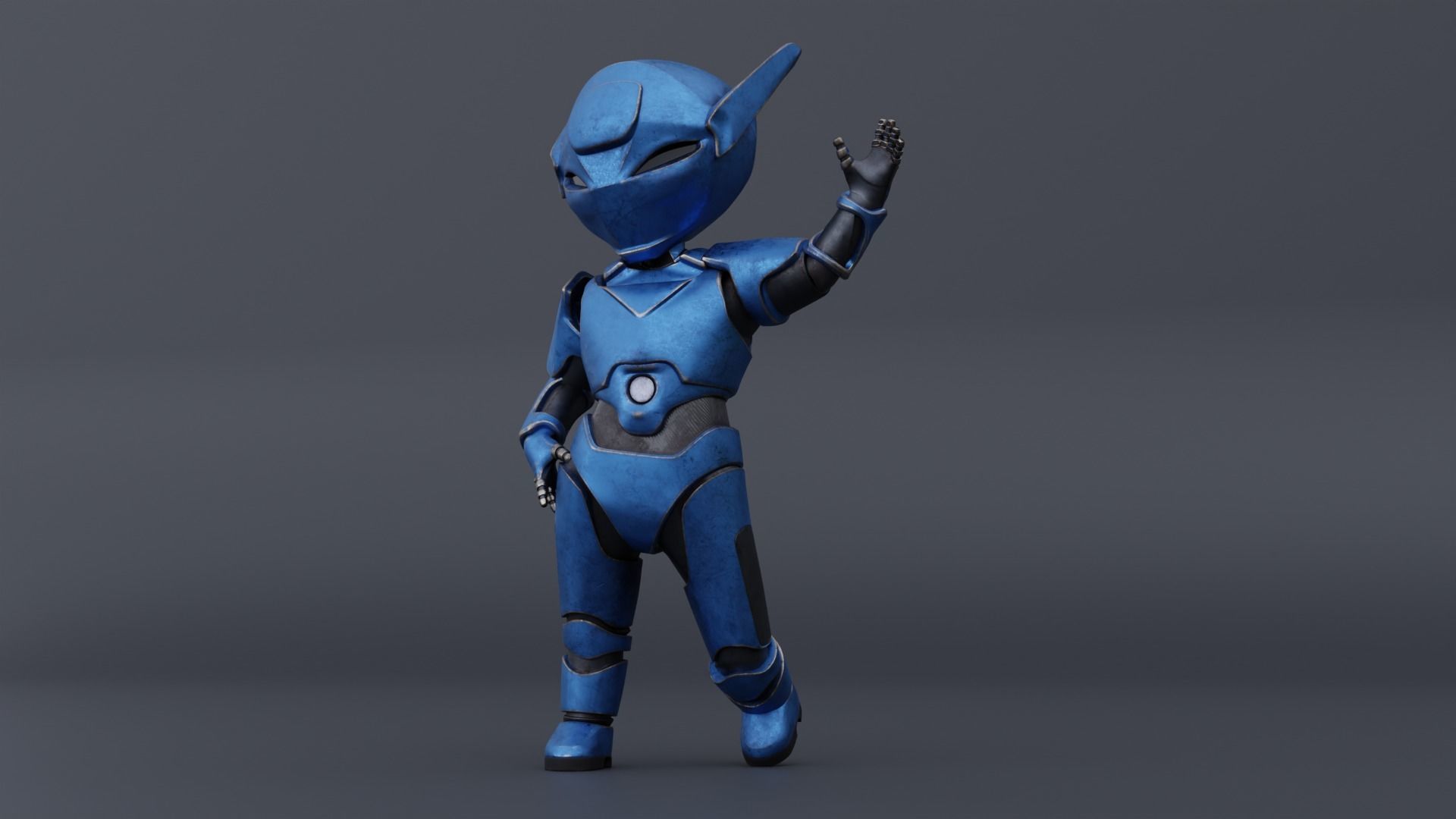 3D model Tiny Robot Rigged VR / AR / low-poly | CGTrader