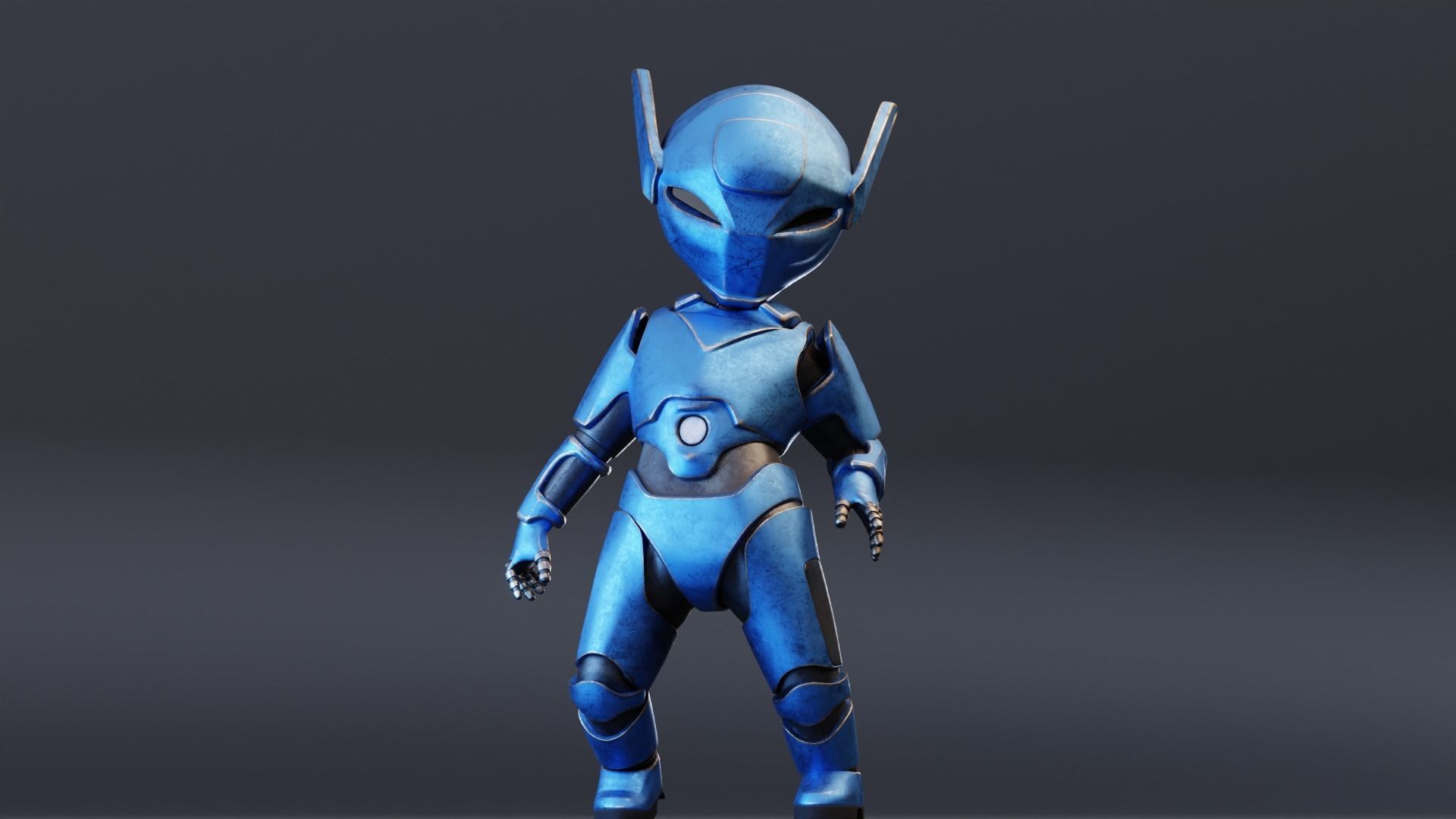 3D model Tiny Robot Rigged VR / AR / low-poly | CGTrader