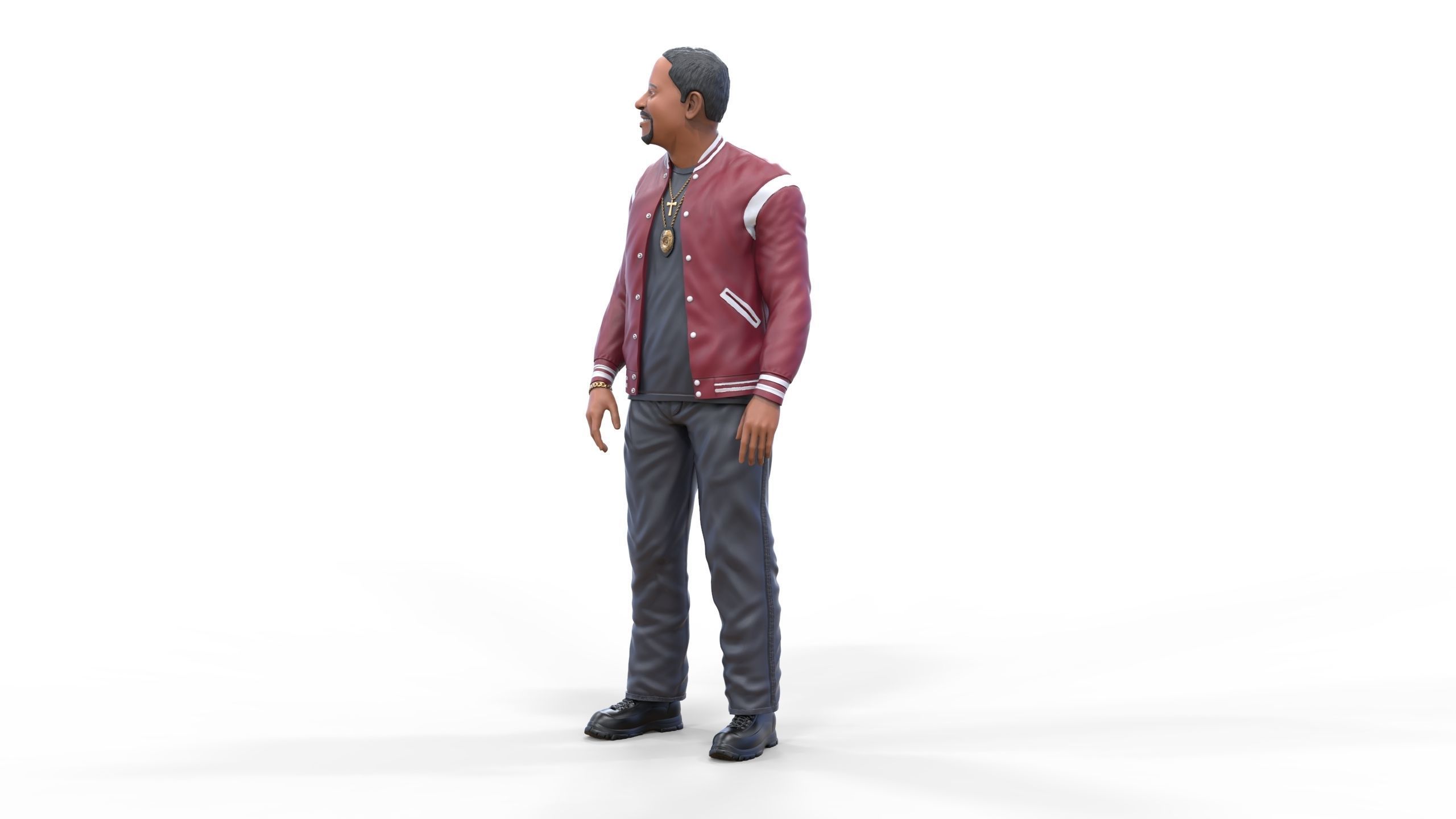 N2 Bad Boys Martin Lawrence 3D model 3D printable | CGTrader