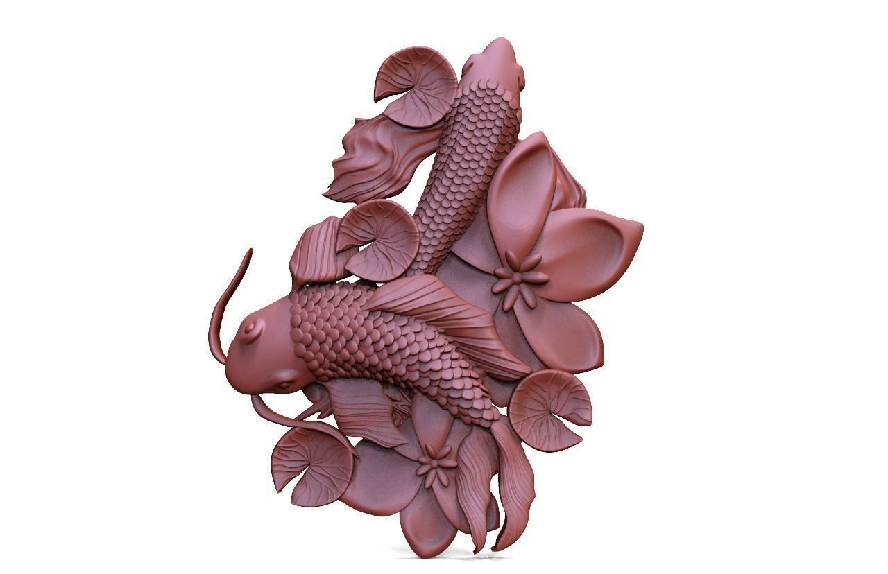 Fish CNC 23 2 3D model 3D printable | CGTrader