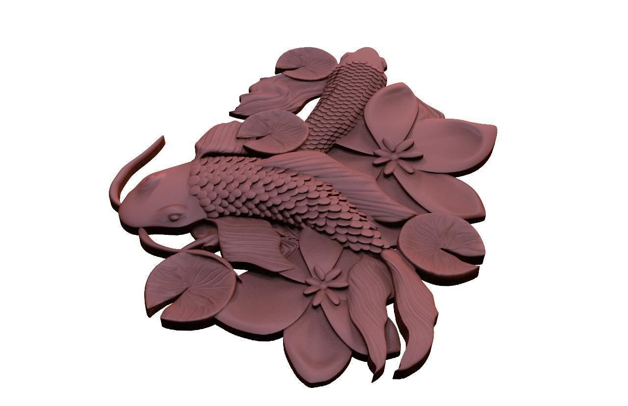 Fish CNC 23 2 3D model 3D printable | CGTrader