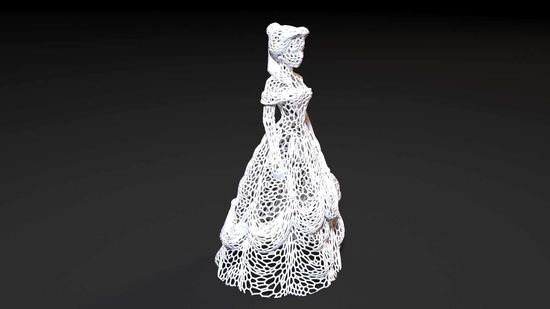 Belle Princess 3D model 3D printable | CGTrader