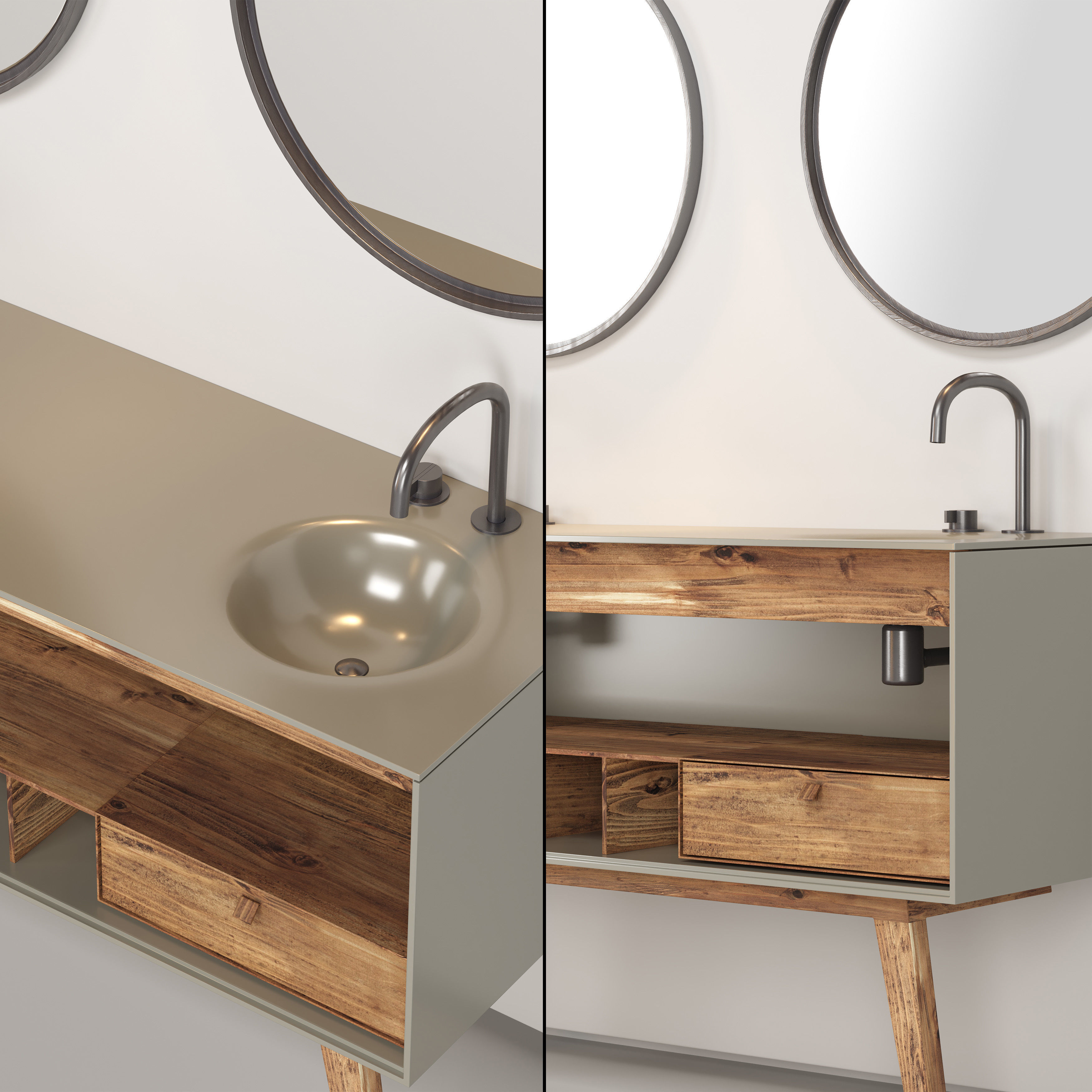 ARTELINEA DAMA set 4 3D model | CGTrader