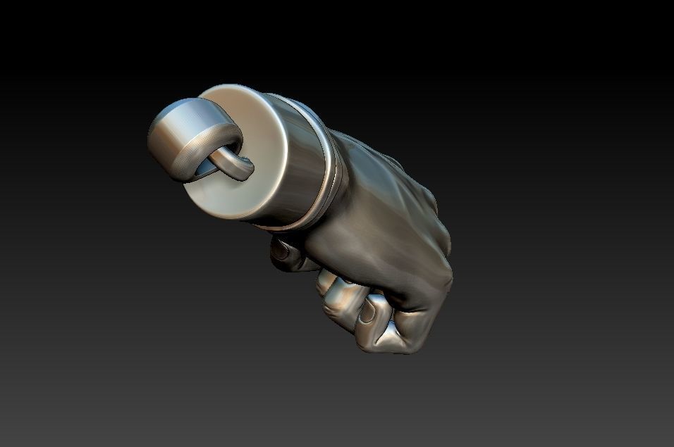 Fig Hand Sign - Figa 3D model 3D printable | CGTrader