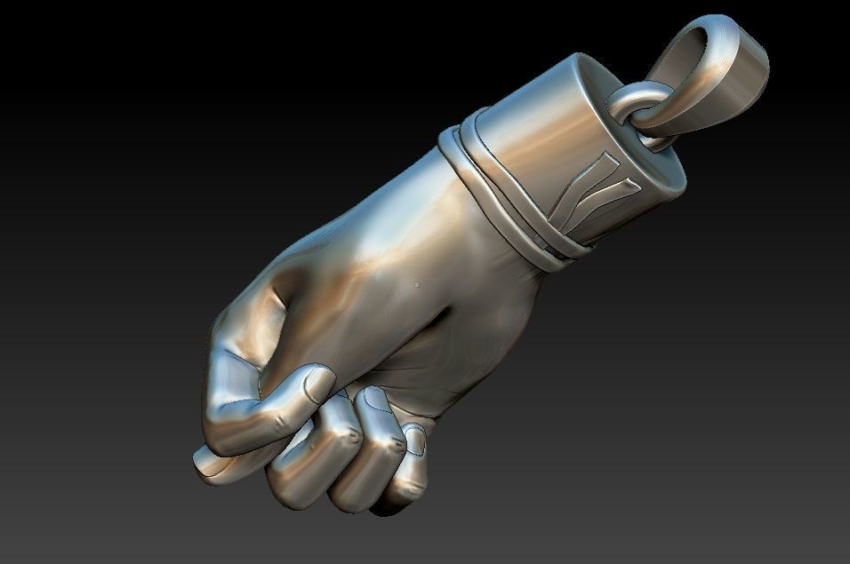 Fig Hand Sign - Figa 3D model 3D printable | CGTrader