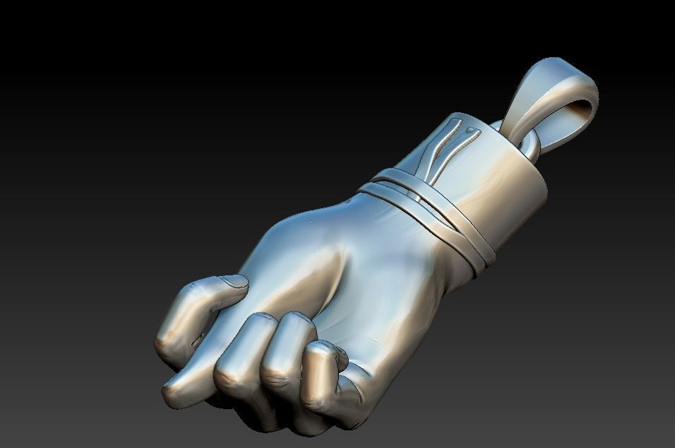 Fig Hand Sign - Figa 3D model 3D printable | CGTrader