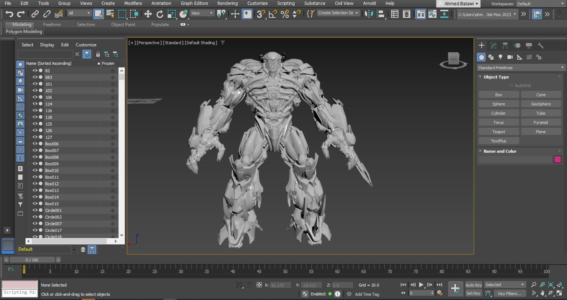 Transformers Shockwave High Quality 3Ds Model 3D model | CGTrader