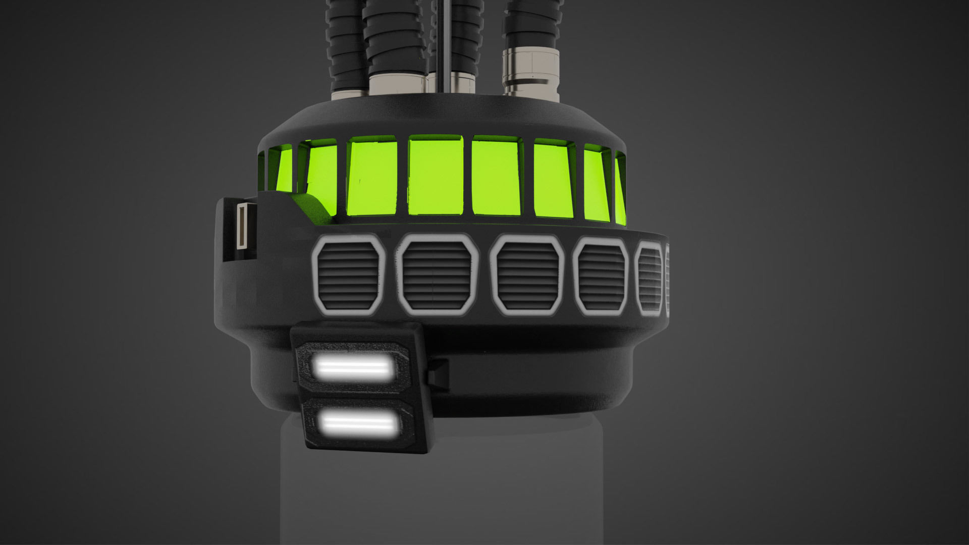 Sci fi Capsule 3D model | CGTrader