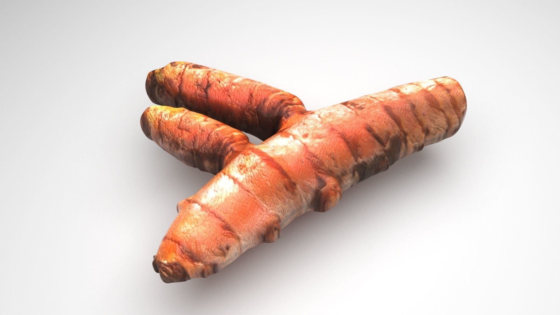 Turmeric 3D model | CGTrader