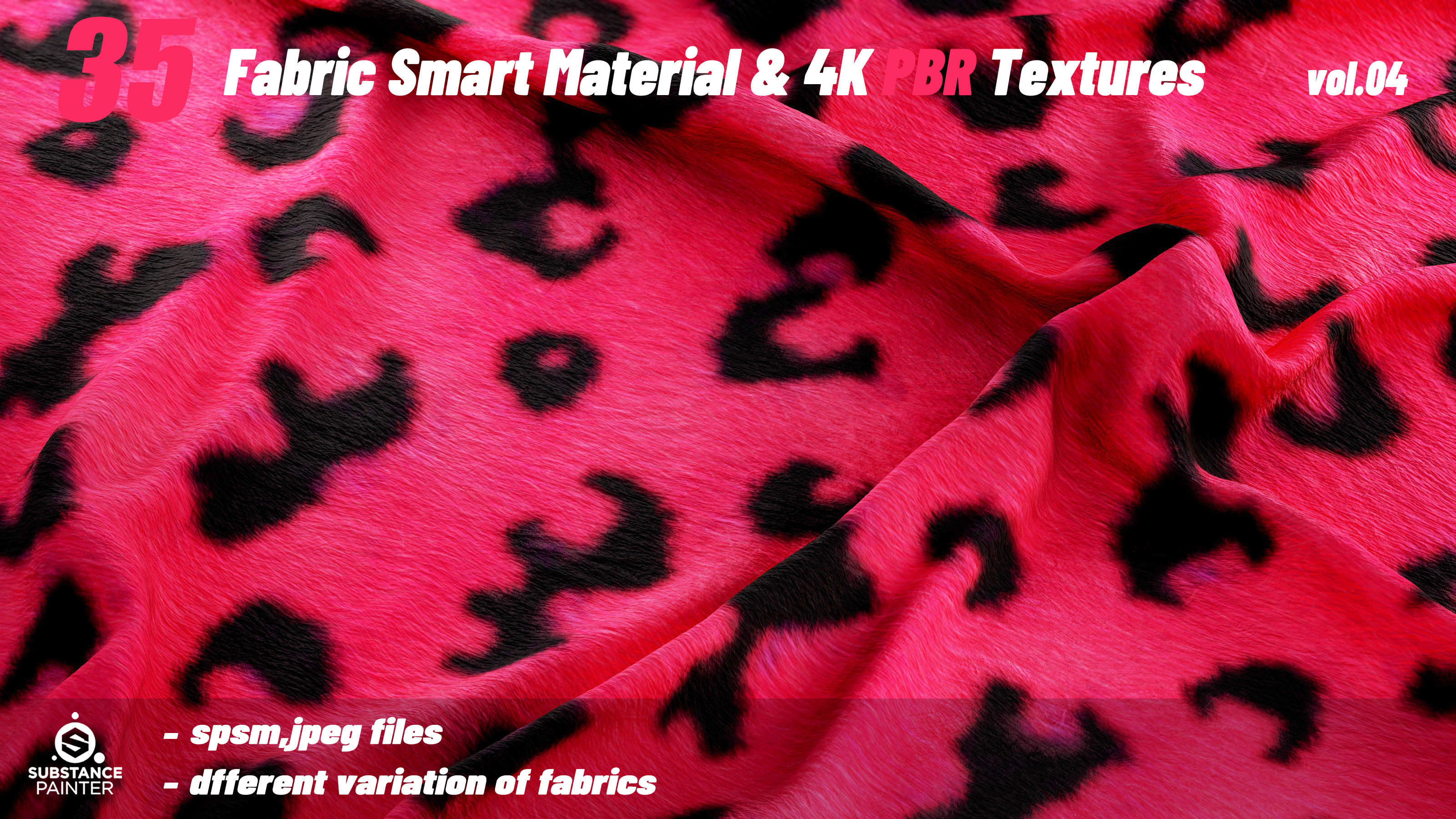35 High Quality Fabric Smart Materials and 4K PBR Texture VOL04 Texture ...