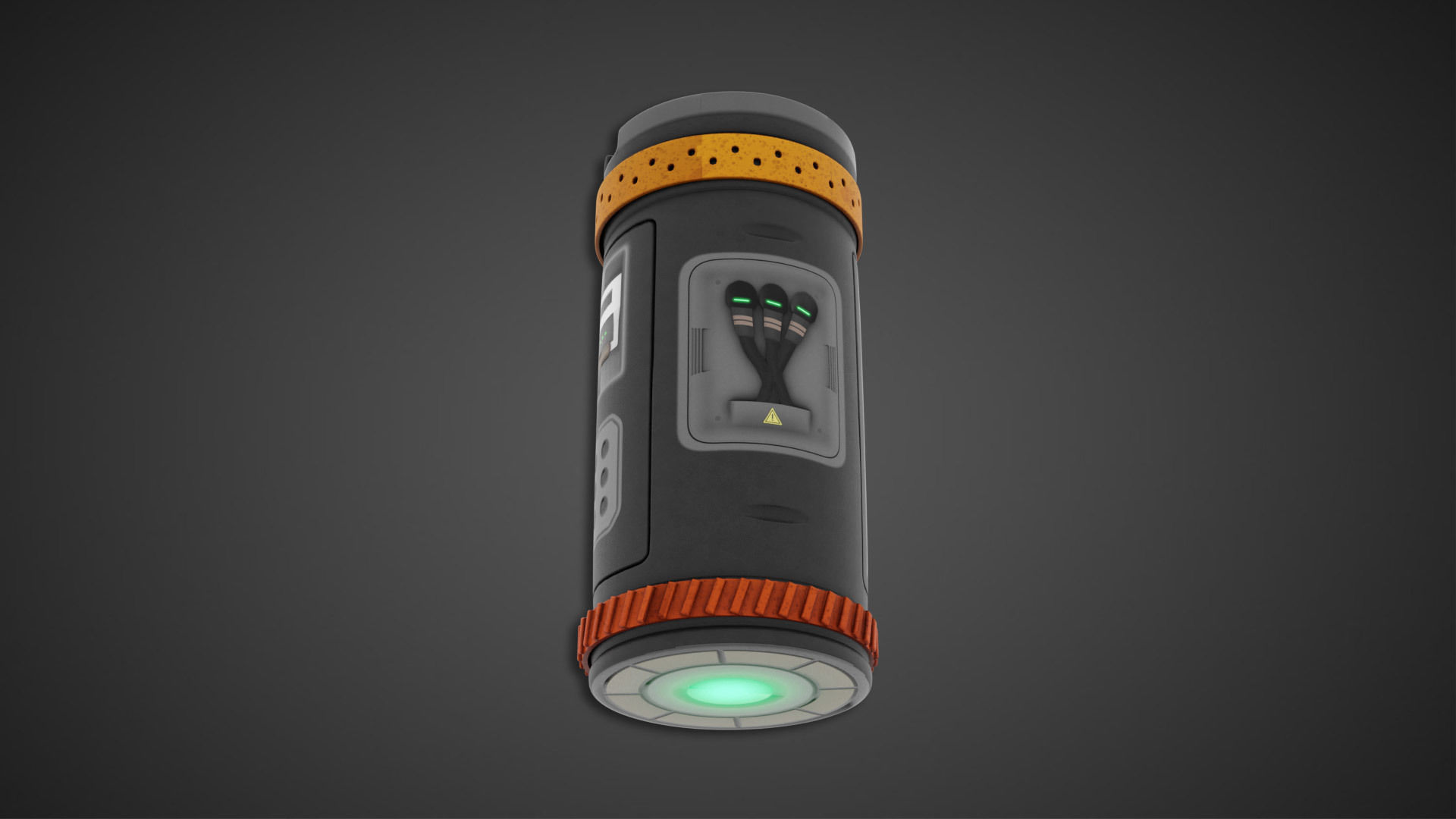 Sci fI Grenade 3D model | CGTrader