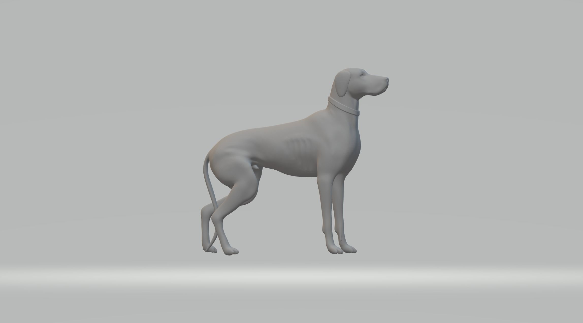 English Pointer 3D model 3D printable | CGTrader