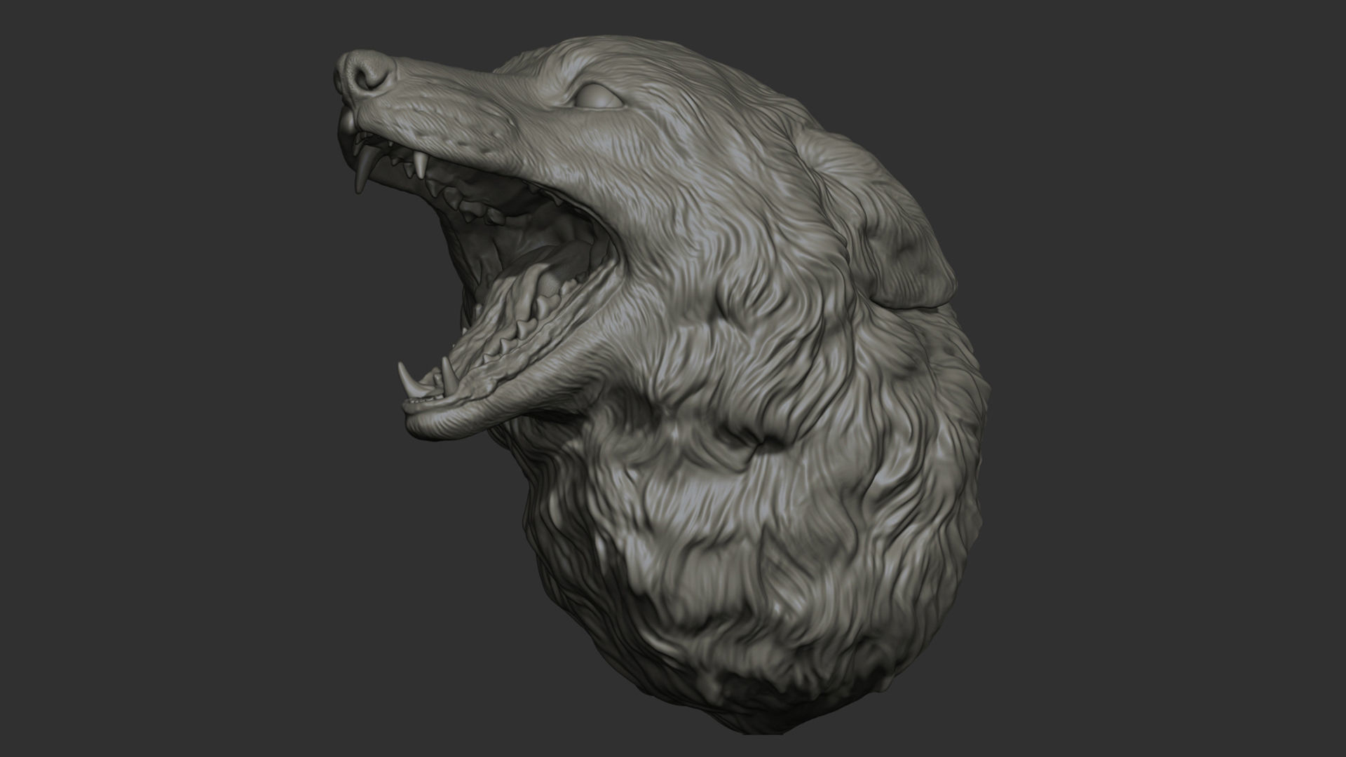 Fox grin head 3D model 3D printable | CGTrader