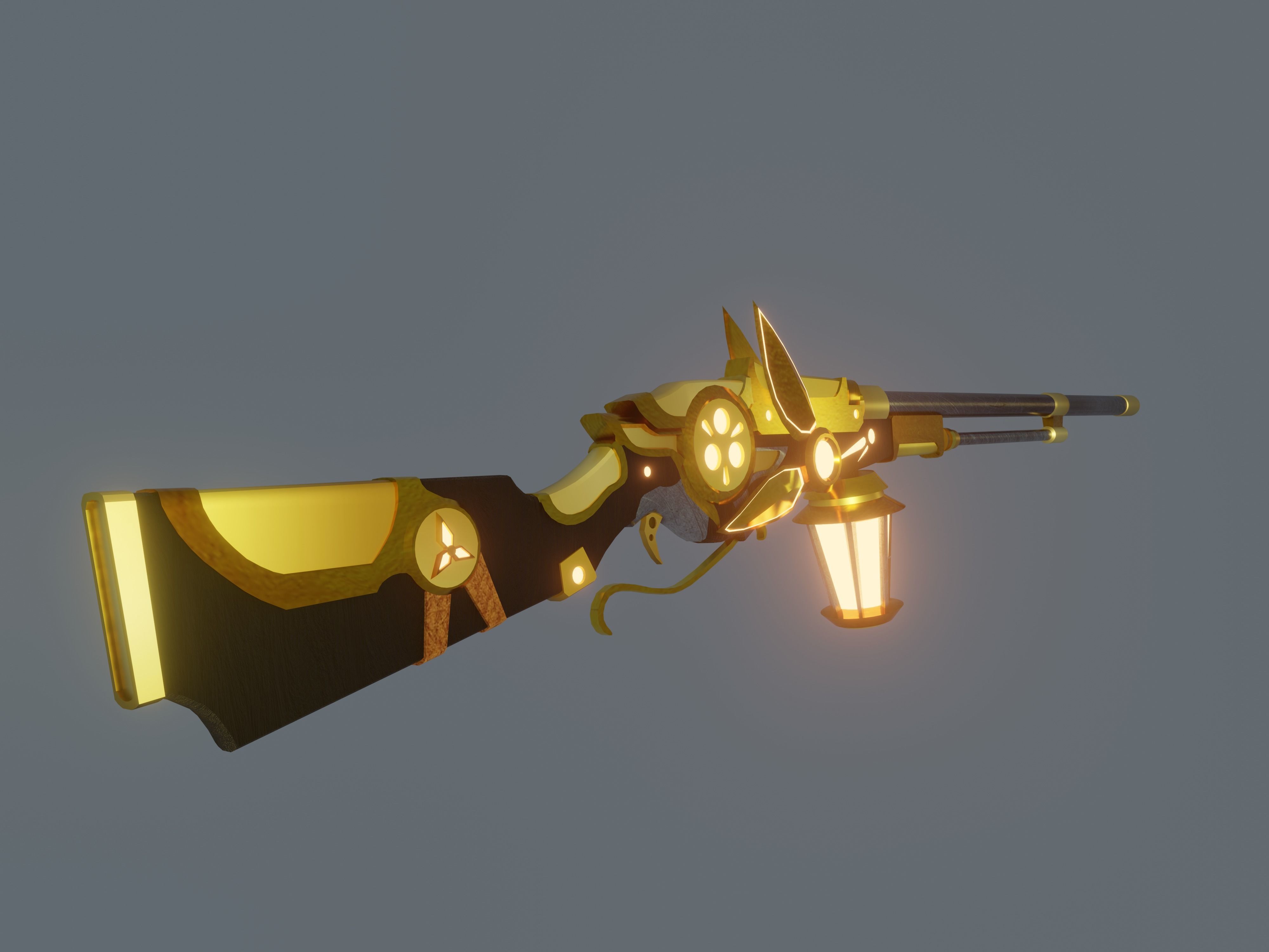 Musket gun 3d model 3D model | CGTrader