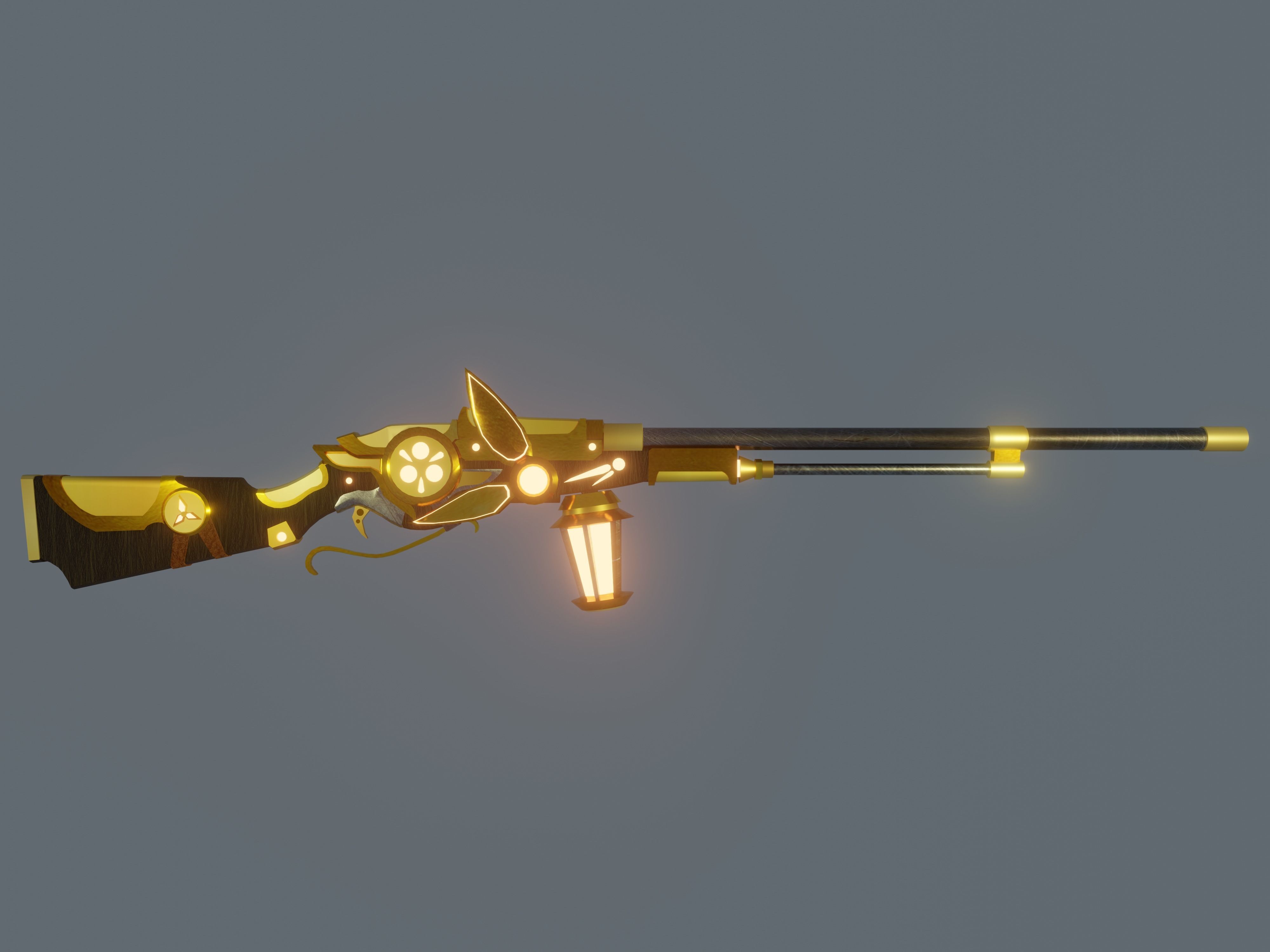 Musket gun 3d model 3D model | CGTrader