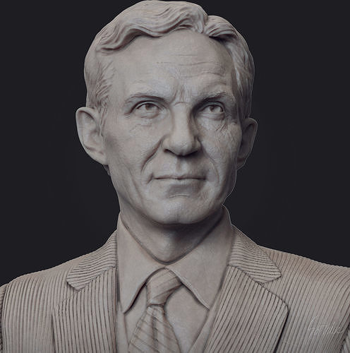 Henry Ford 3D model 3D printable | CGTrader