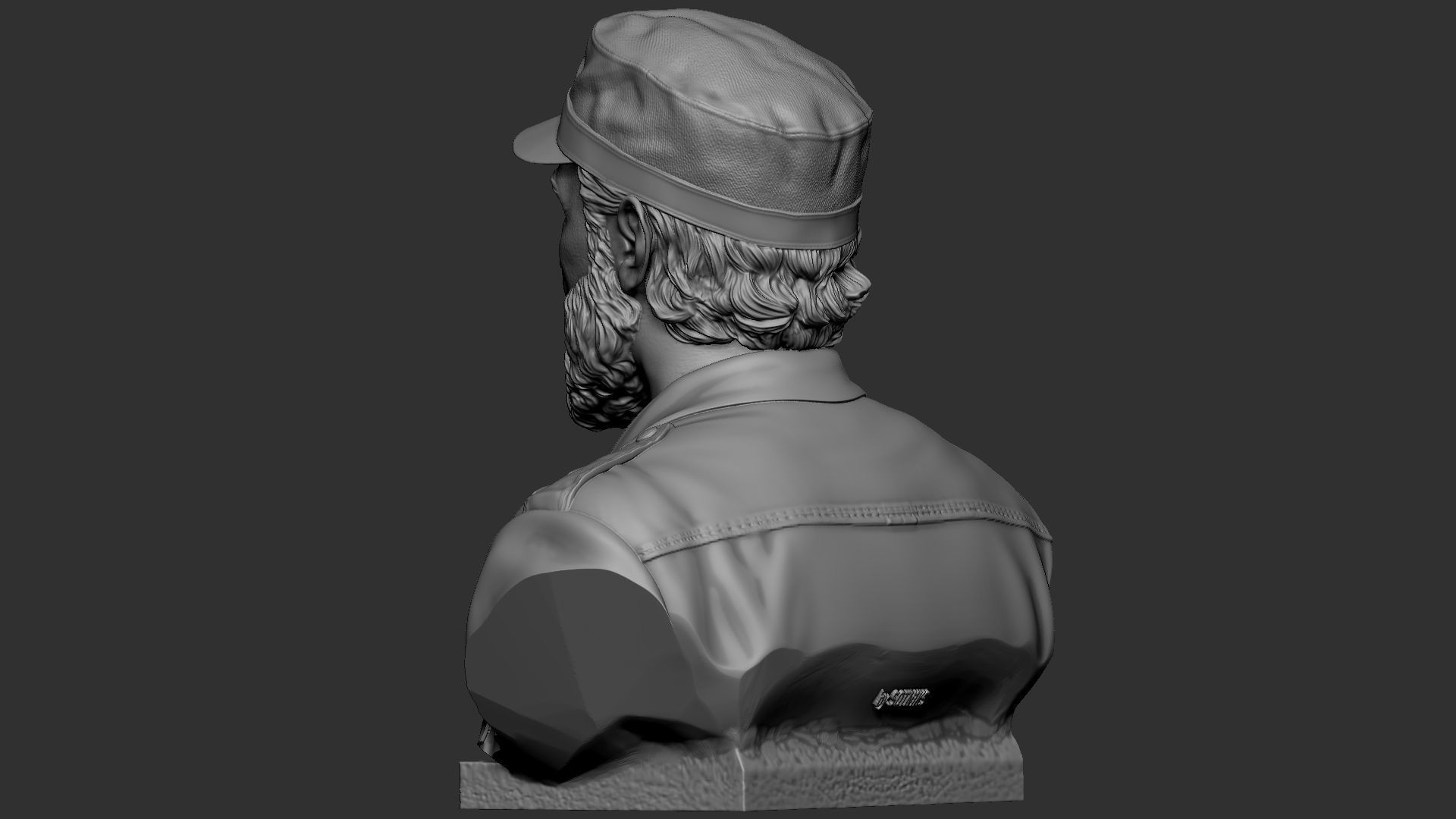 Fidel Castro 3D model 3D printable | CGTrader