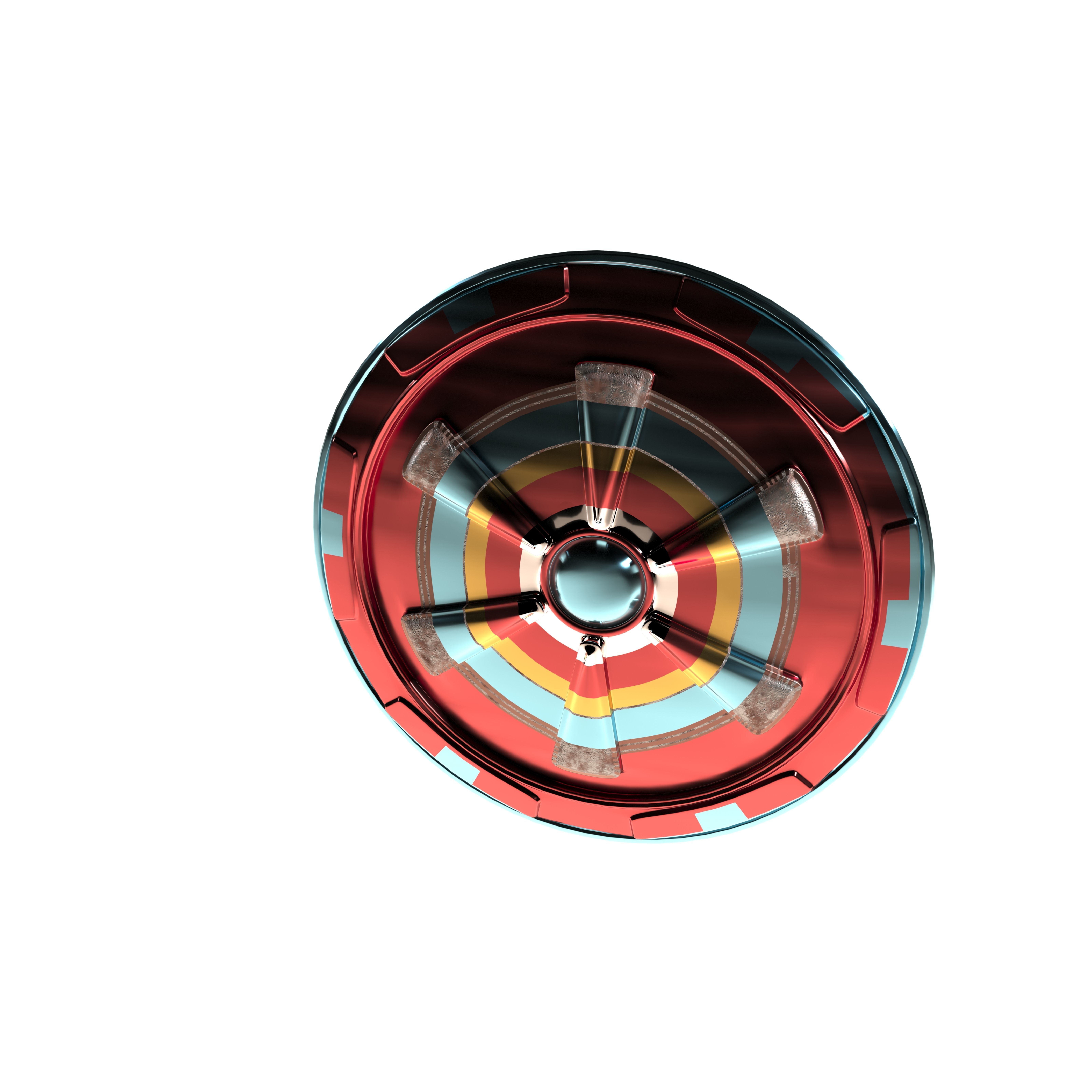 High poly Shiled shield 3D model | CGTrader