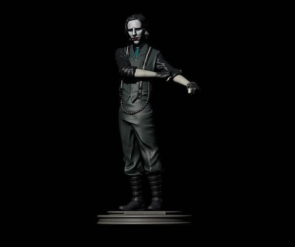 marilyn manson 3D printing 3D model 3D printable | CGTrader