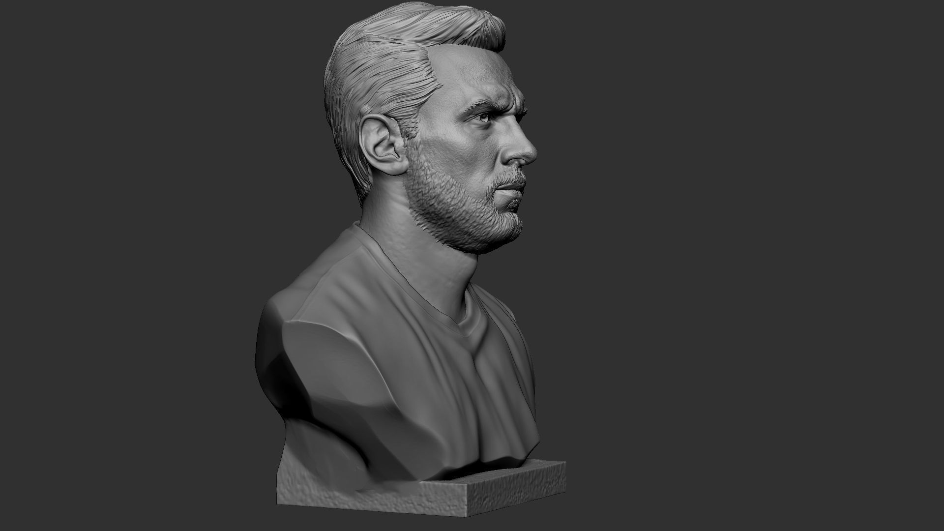 Lionel Messi 3D model 3D printable | CGTrader
