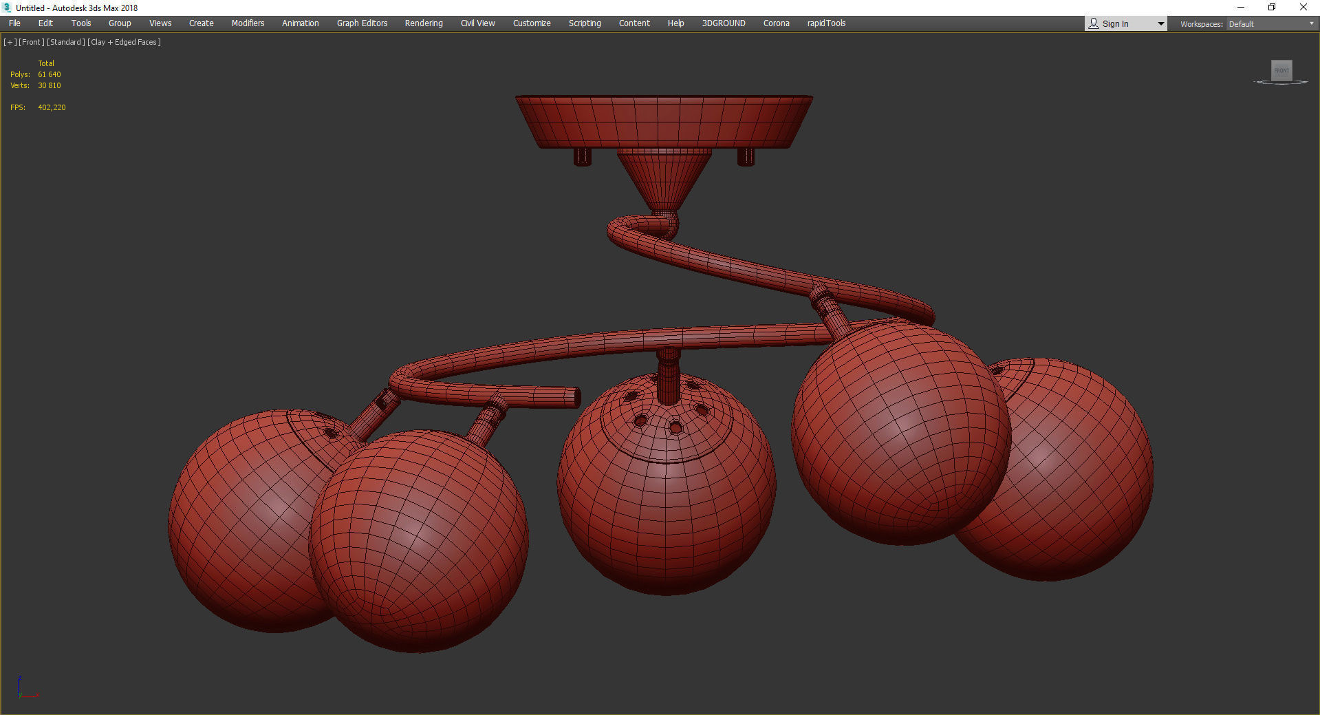 3D model Arte Lamp BROOKE VR / AR / low-poly | CGTrader