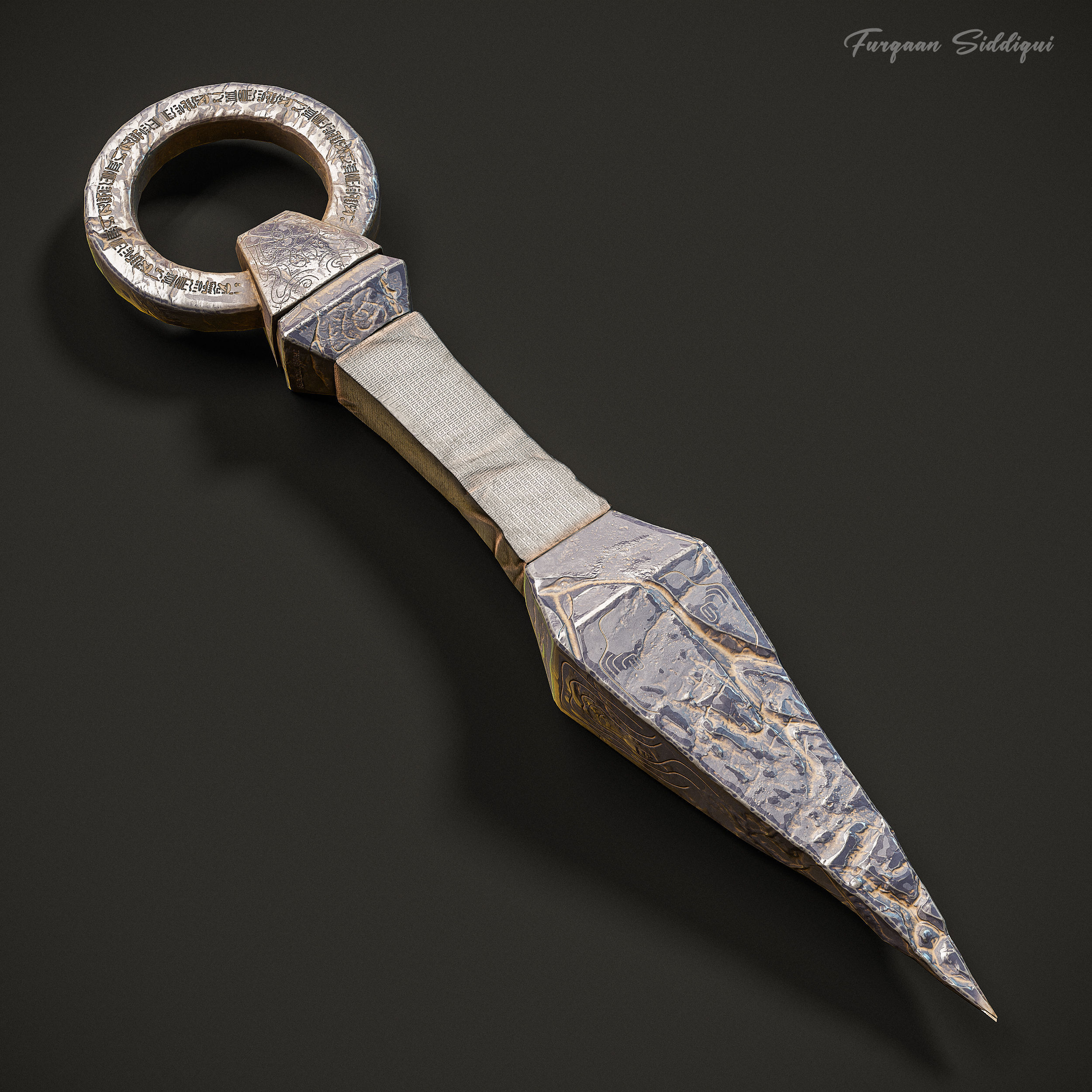 3D model Realistic Ancient Dagger VR / AR / low-poly | CGTrader