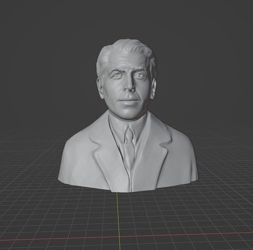 James Stewart 3D model 3D printable | CGTrader