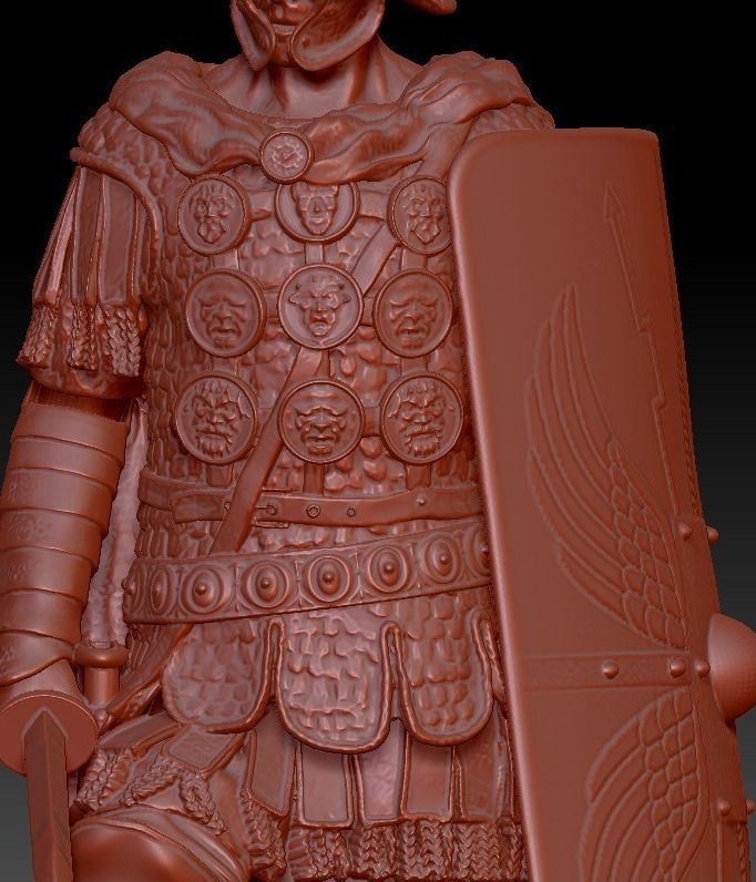 Roman Centurion 3D model 3D printable | CGTrader