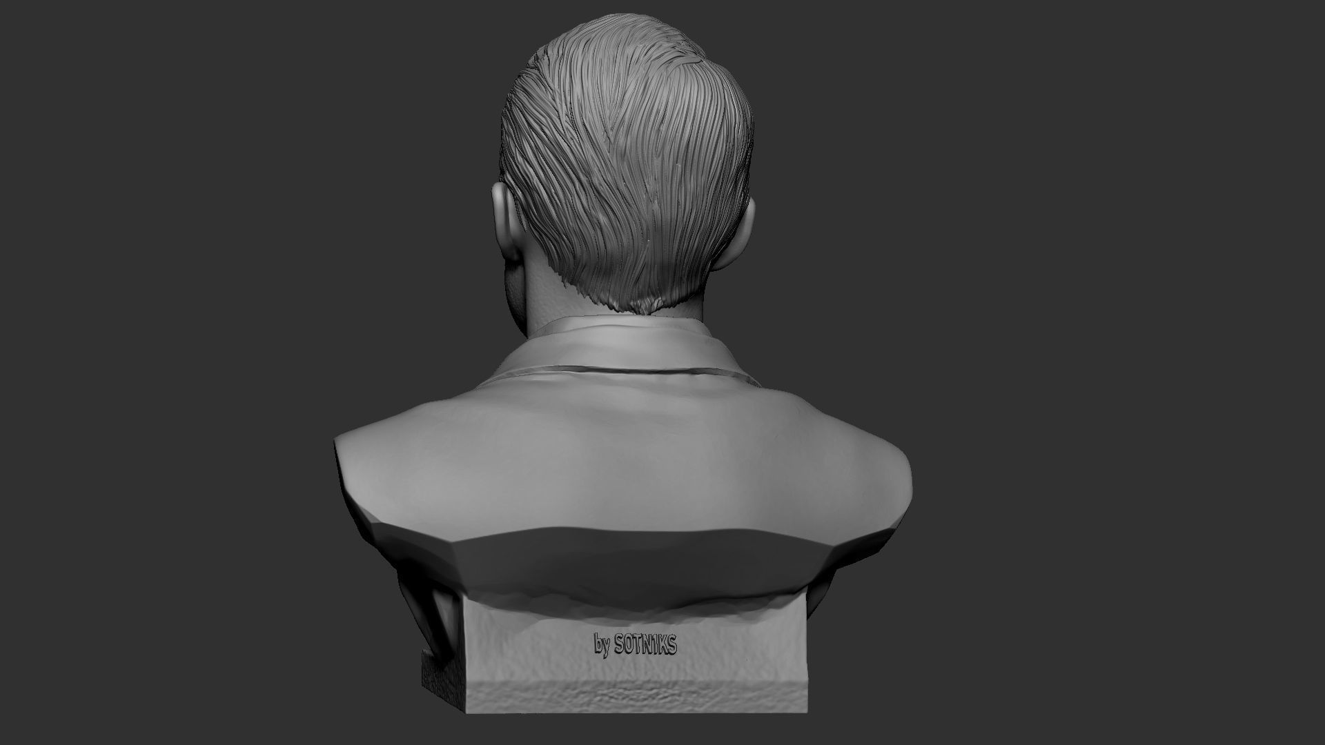 Magnus Carlsen 3D model 3D printable | CGTrader