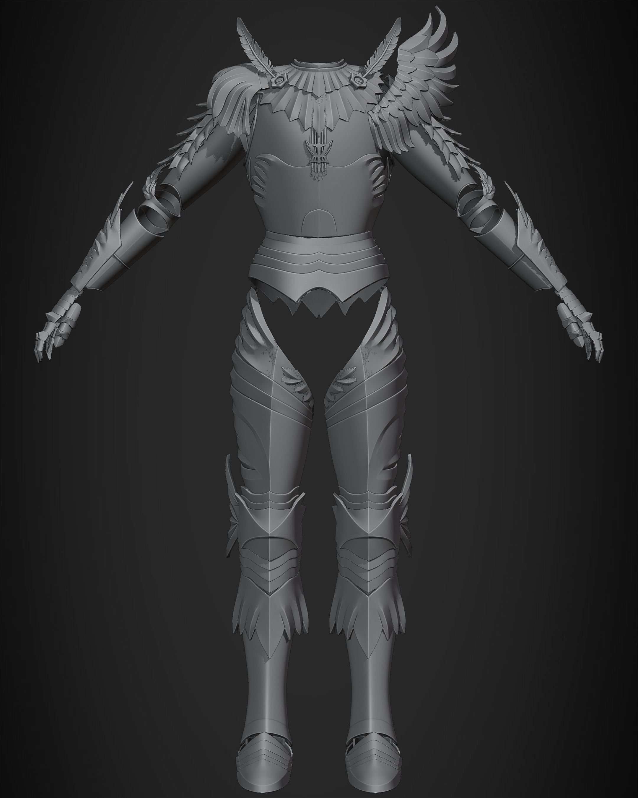 Berserk Griffith Armor for Cosplay 3D model 3D printable | CGTrader