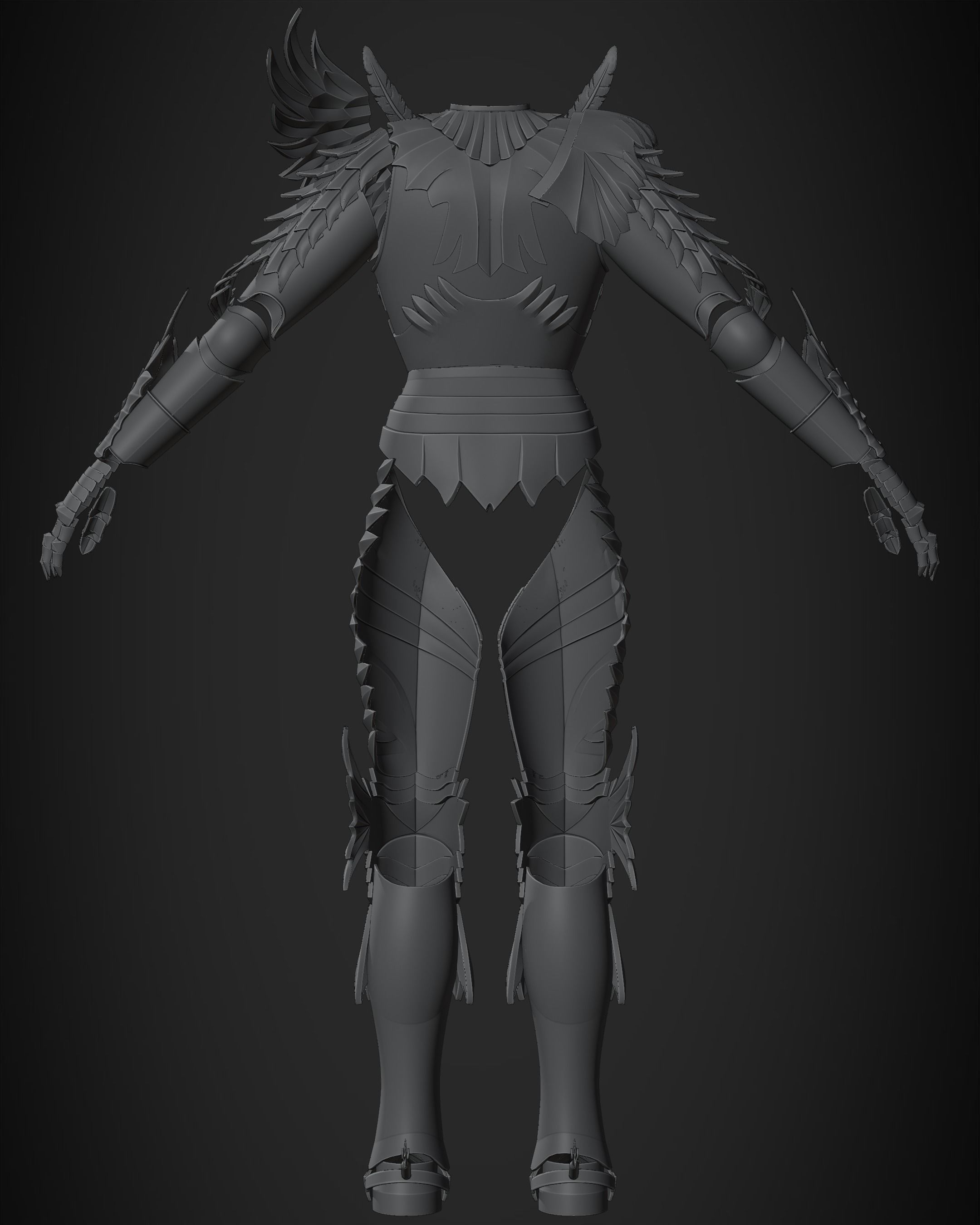 Berserk Griffith Armor for Cosplay 3D model 3D printable | CGTrader