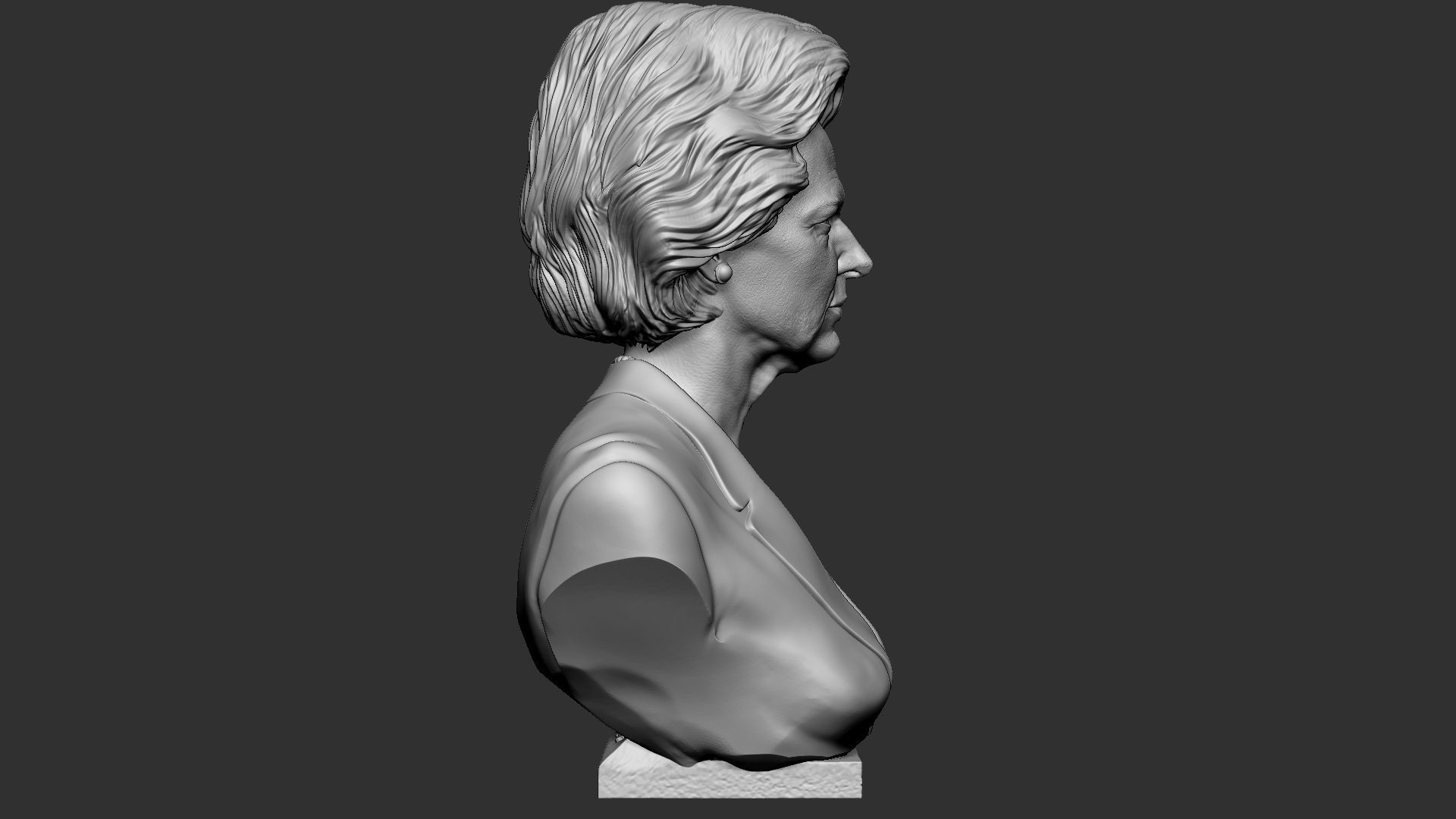 Margaret Thatcher 3D model 3D printable | CGTrader