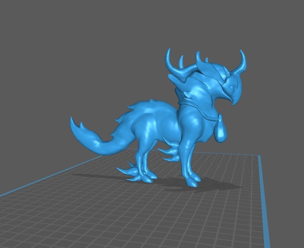 Masked Fey Lord of Tempests 3D model 3D printable | CGTrader