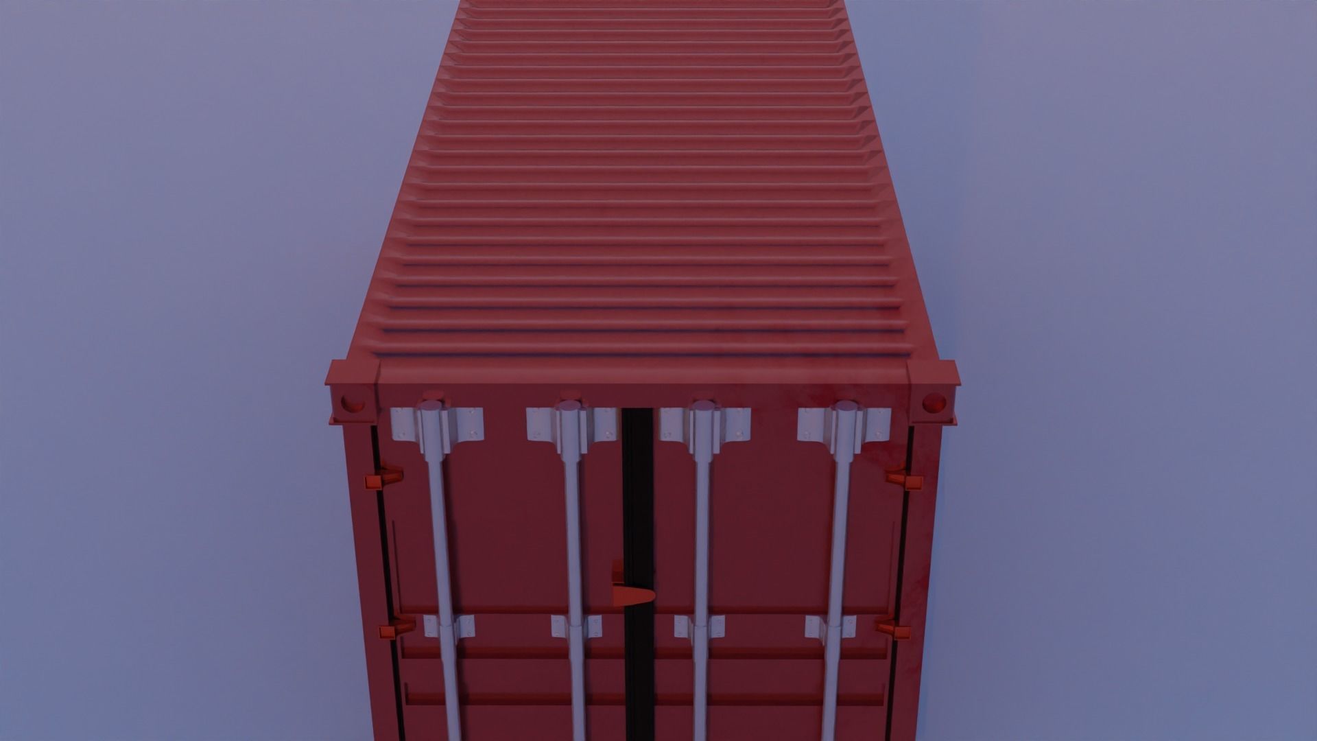 Container shipping free 3D model | CGTrader