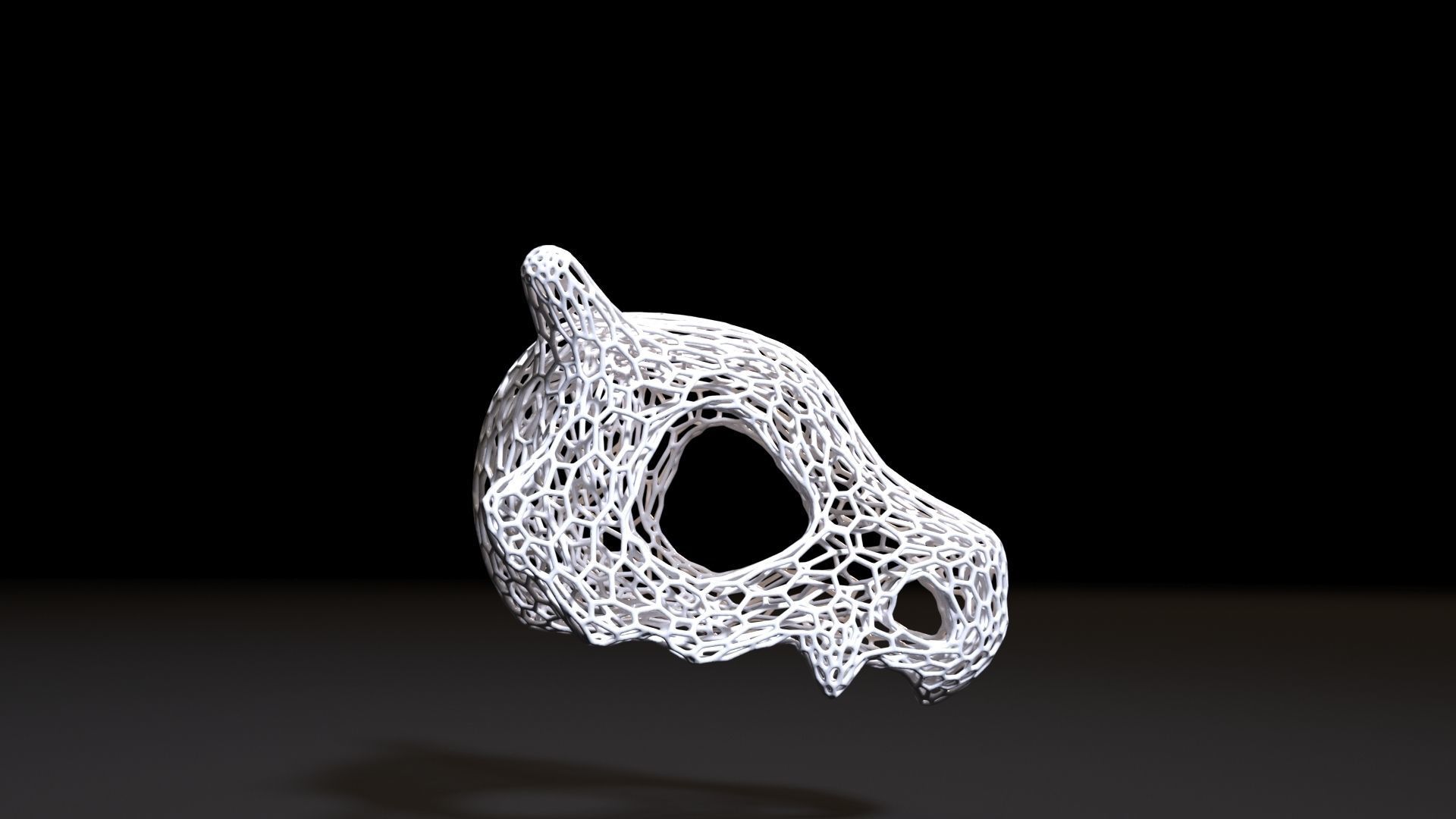 Cubone Pokemon Skull 3D model 3D printable | CGTrader