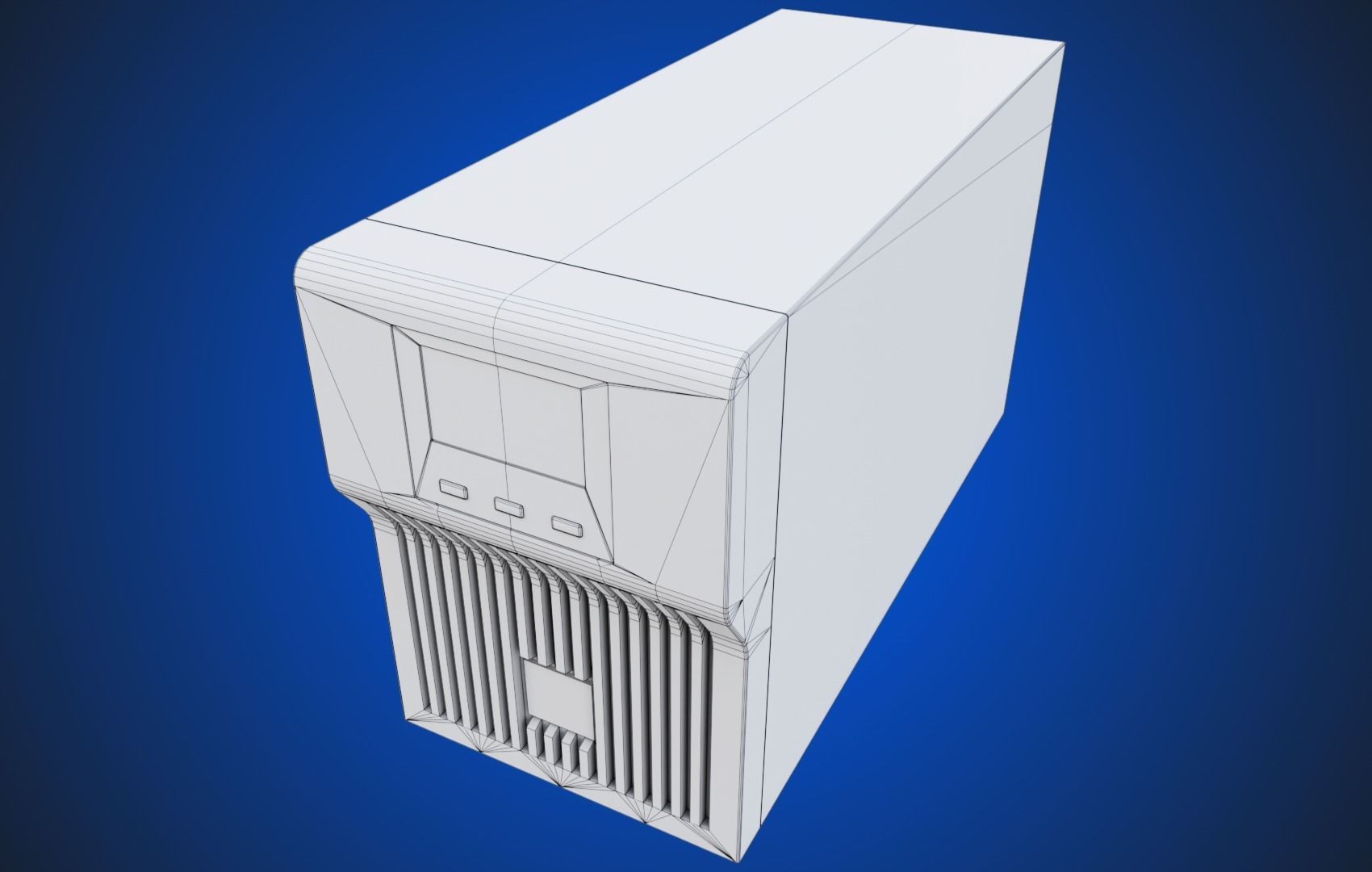 3D model Uninterruptible Power Supply - UPS Vertiv VR / AR / low-poly ...