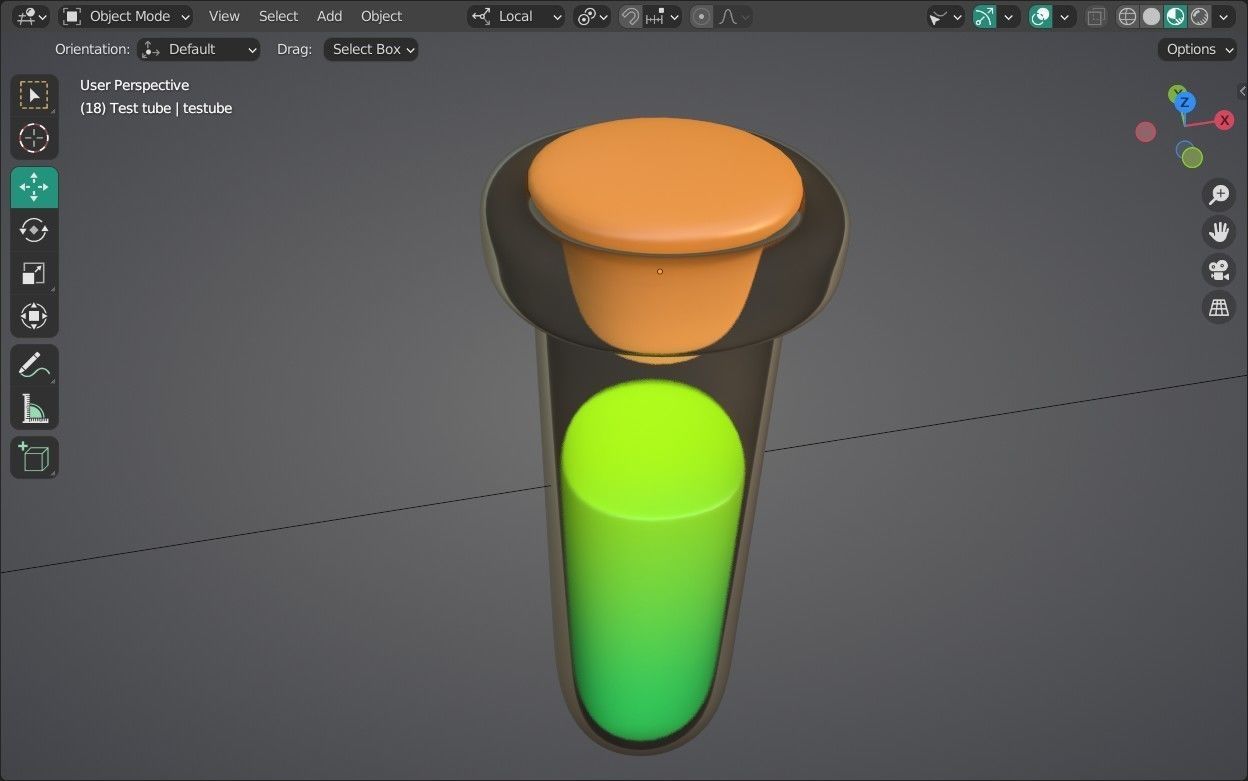 3D model Test tube Emoji new Animated VR / AR / low-poly | CGTrader