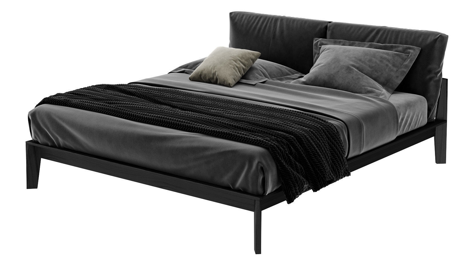 Wish Bed Molteni and C 3D model | CGTrader